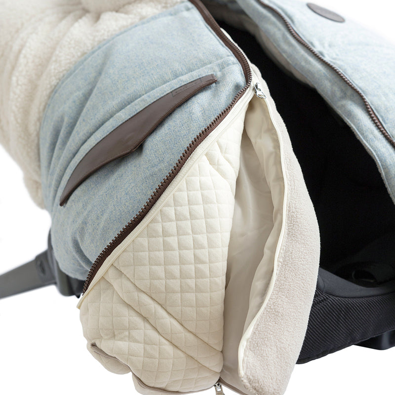 Infant car seat cover – Winter, spring & fall | Petit Coulou