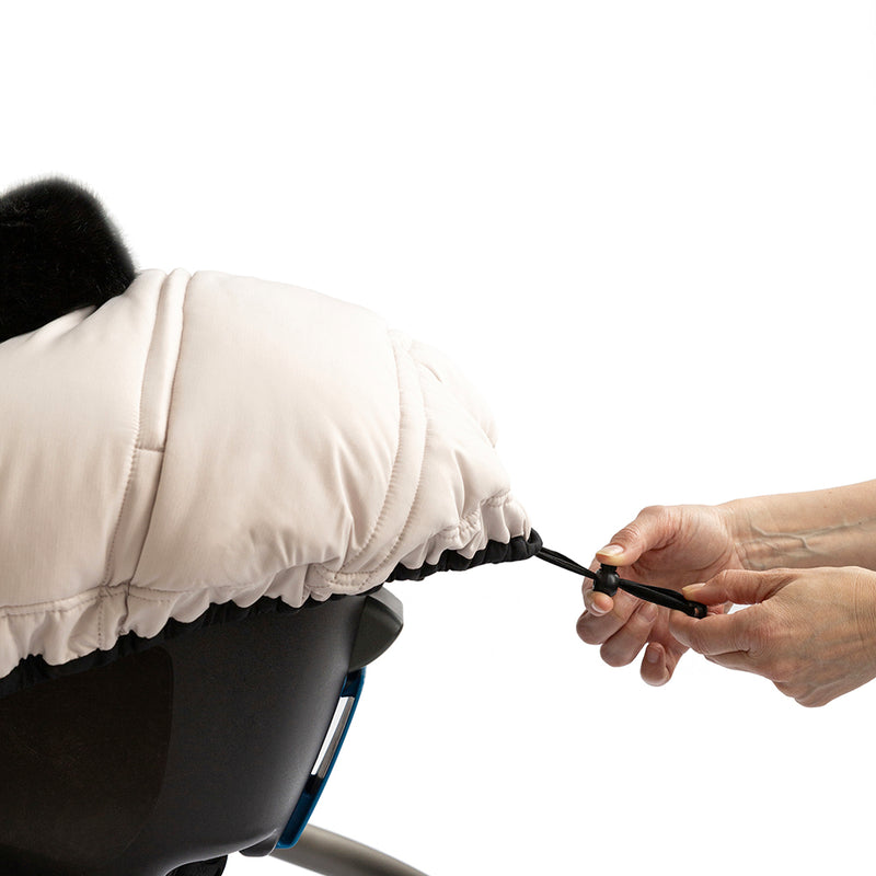 3 Season Baby Car Seat Cover | Luxurious materials - Petit Coulou