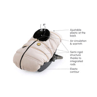 3 Season Baby Car Seat Cover | Luxurious materials - Petit Coulou