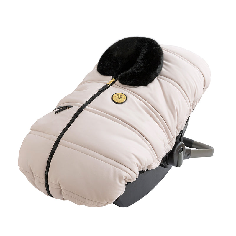 3 Season Baby Car Seat Cover | Luxurious materials - Petit Coulou