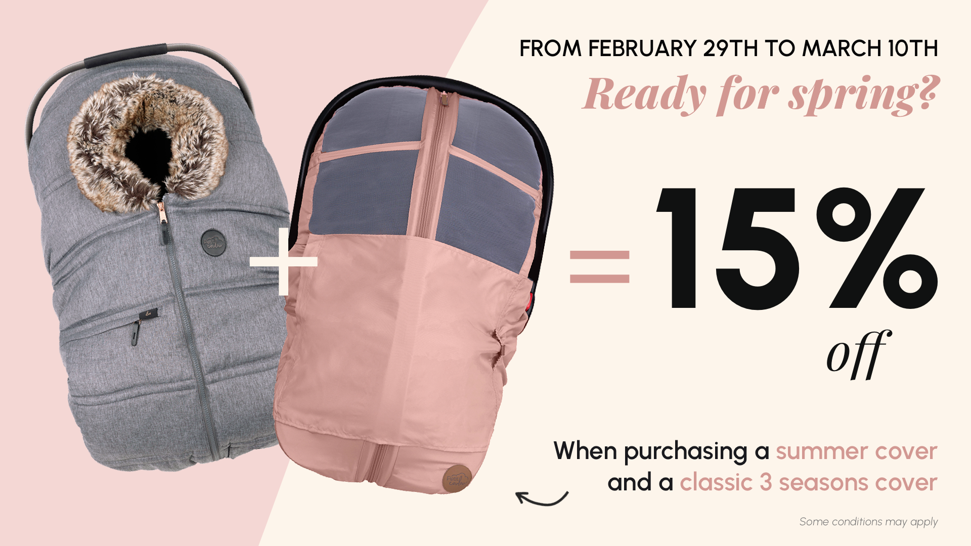 Petit Coulou car seat covers and baby accessories