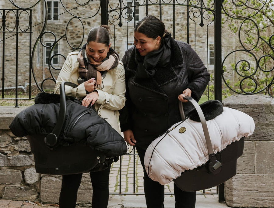 Award-winning, patented Petit Coulou car seat covers | Ontario baby ...